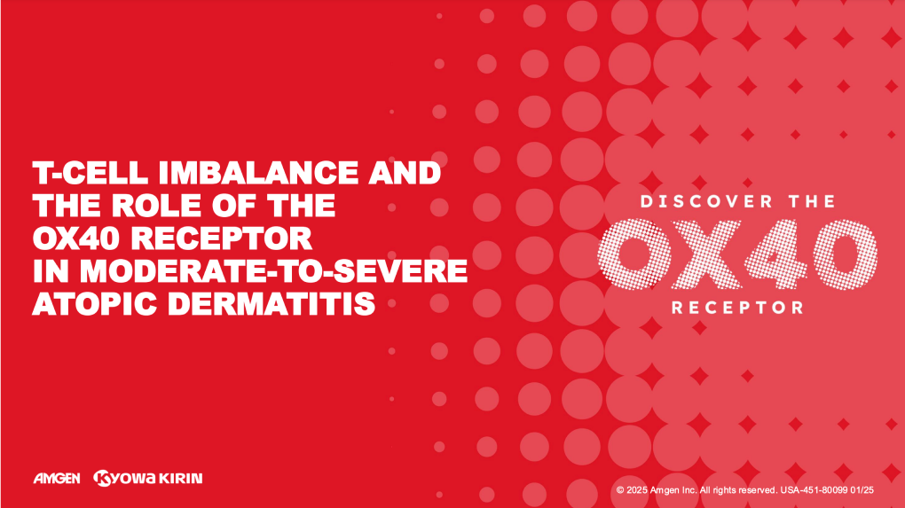 Resources | Discover the OX40 Receptor & Atopic Dermatitis